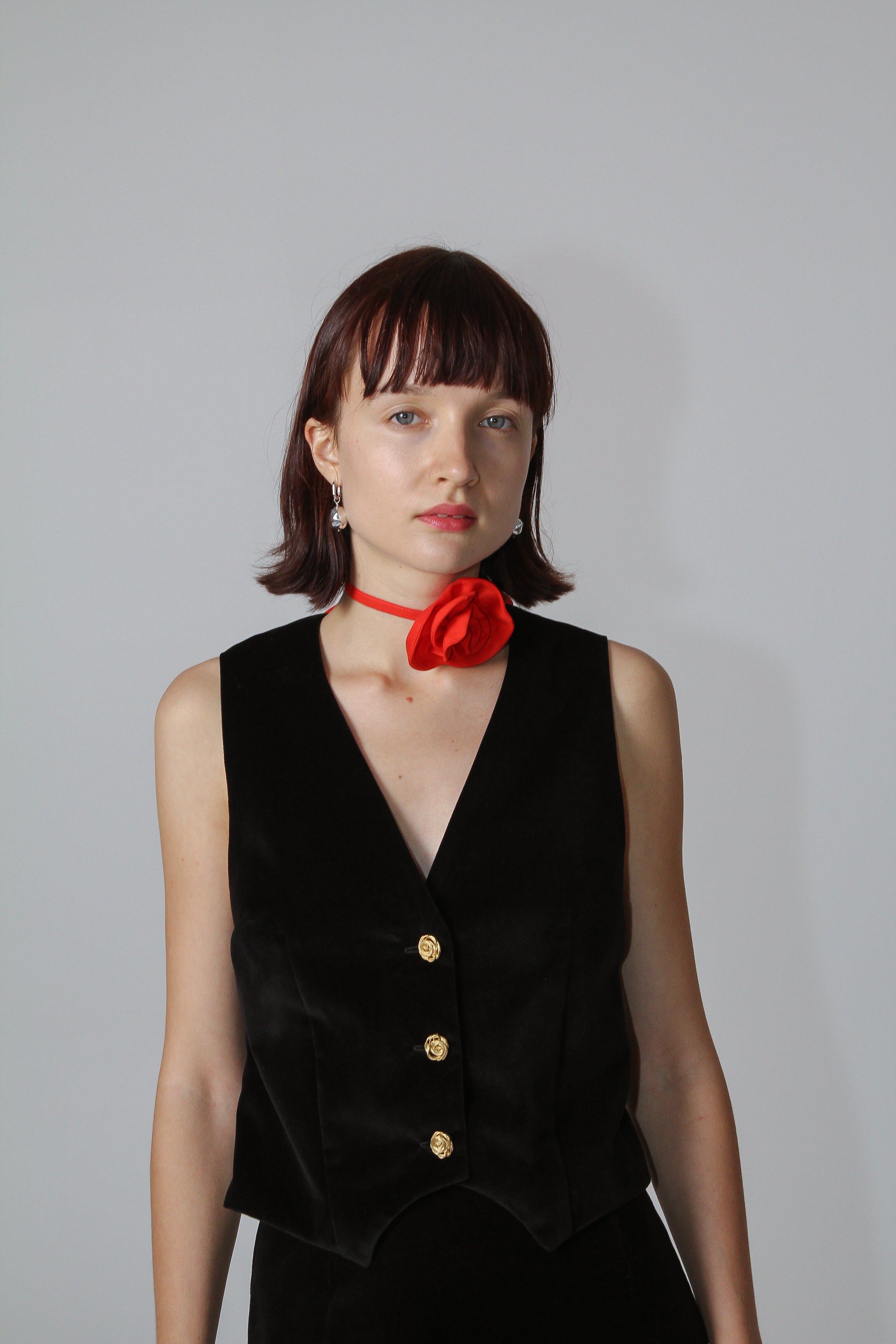 Mini Rose Collar Par Moi